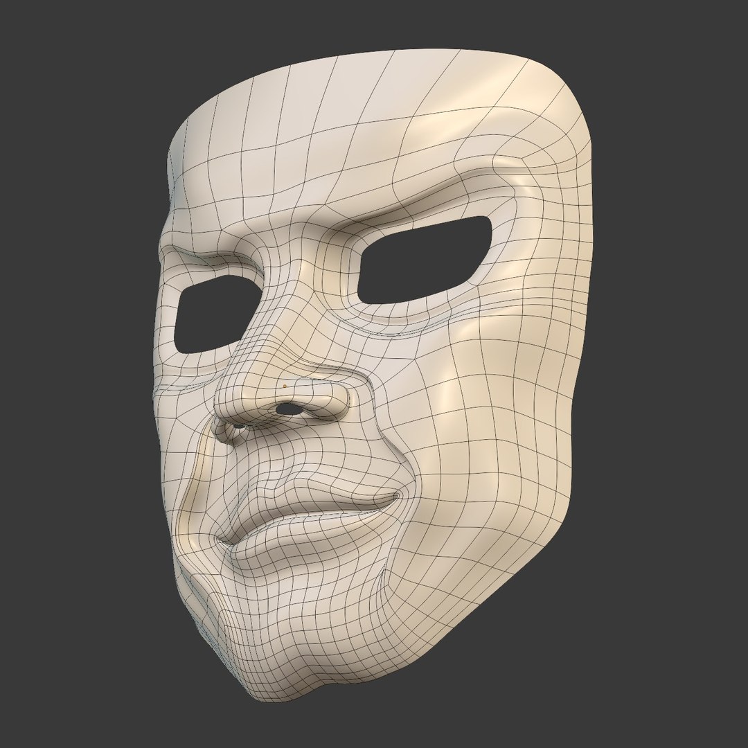 3D Hero Mask Original Design - TurboSquid 1638234