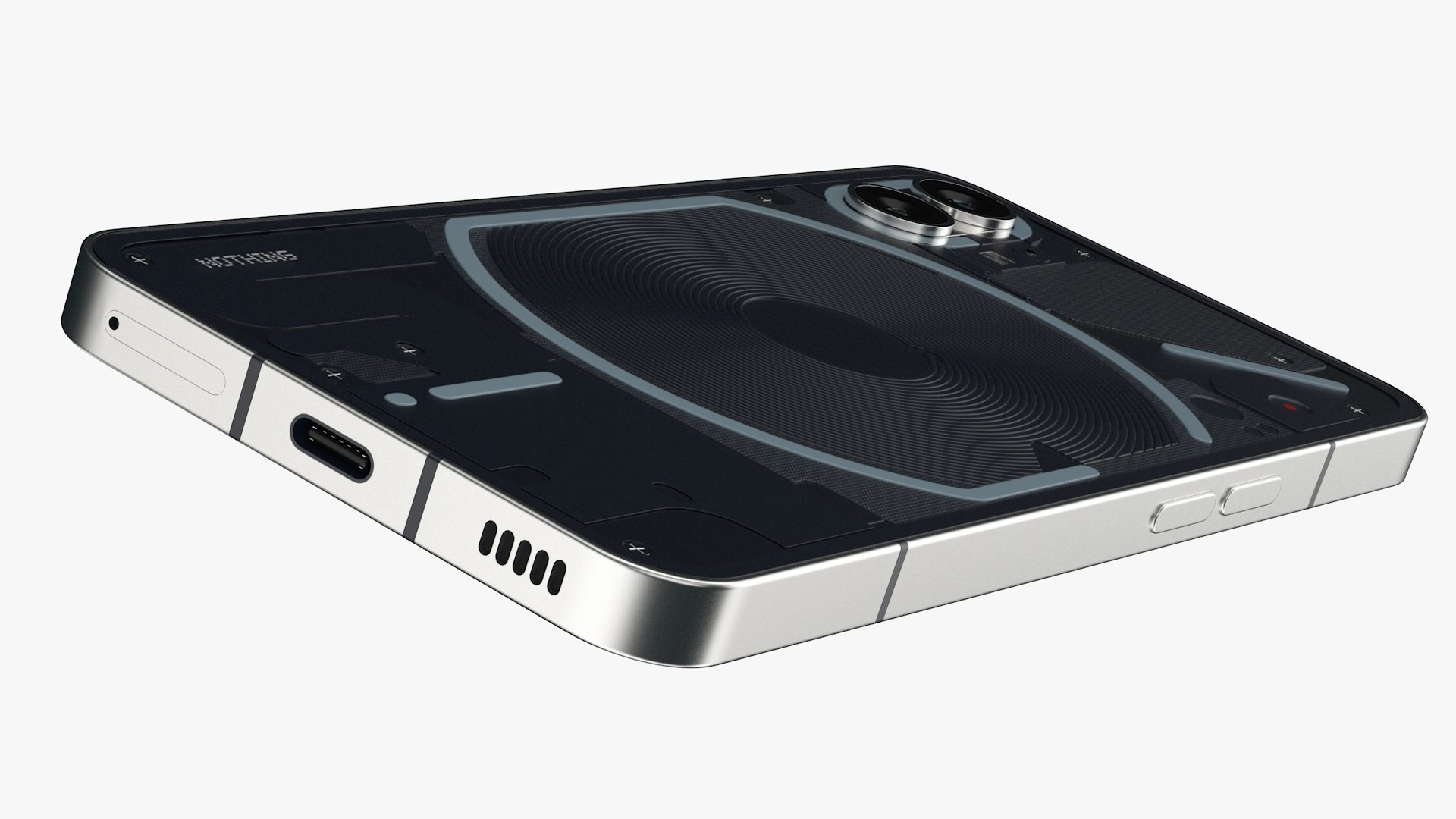 3D Model Nothing Phone 1 Black - TurboSquid 1929276