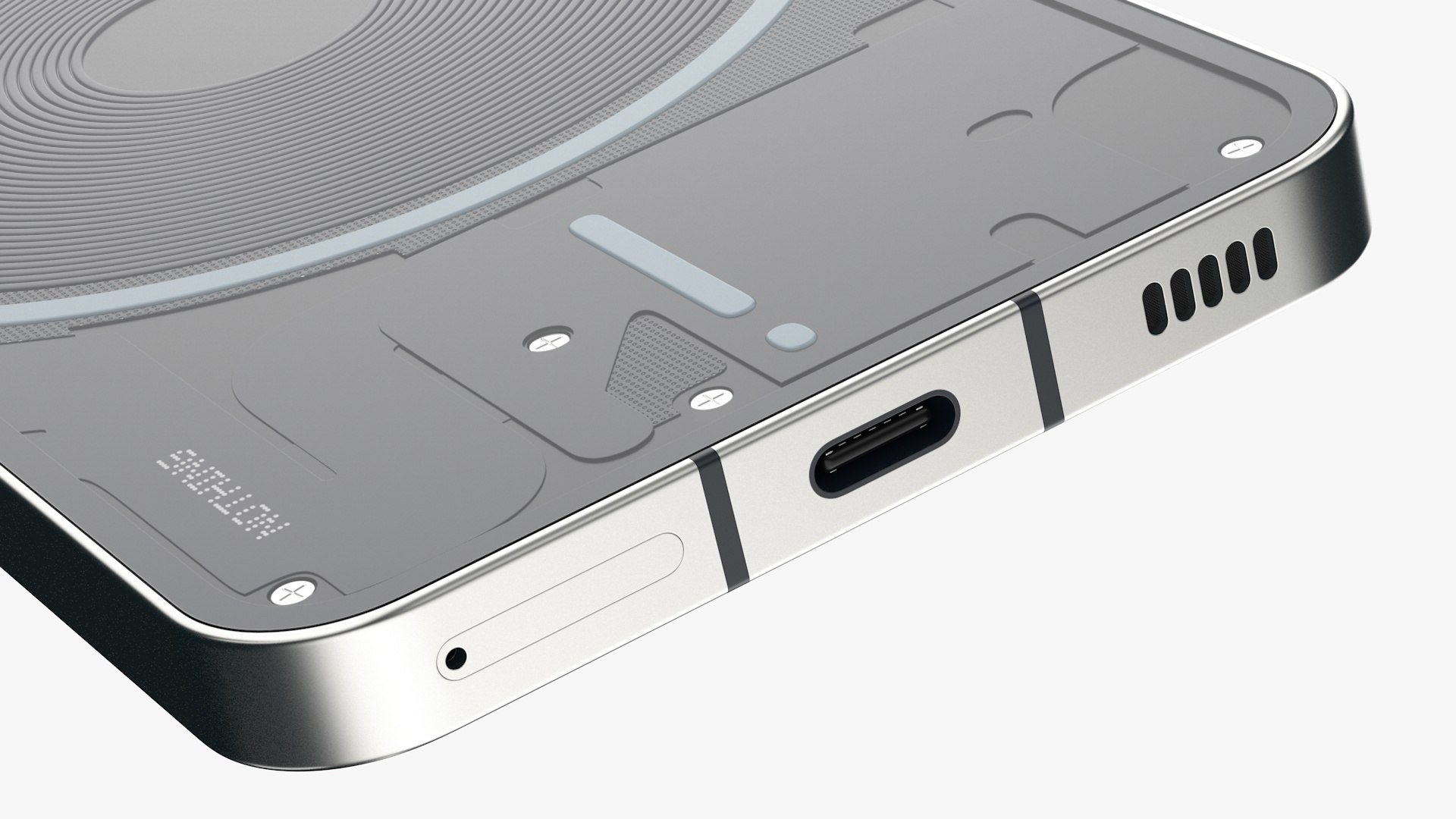 3D Model Nothing Phone 1 Black - TurboSquid 1929276