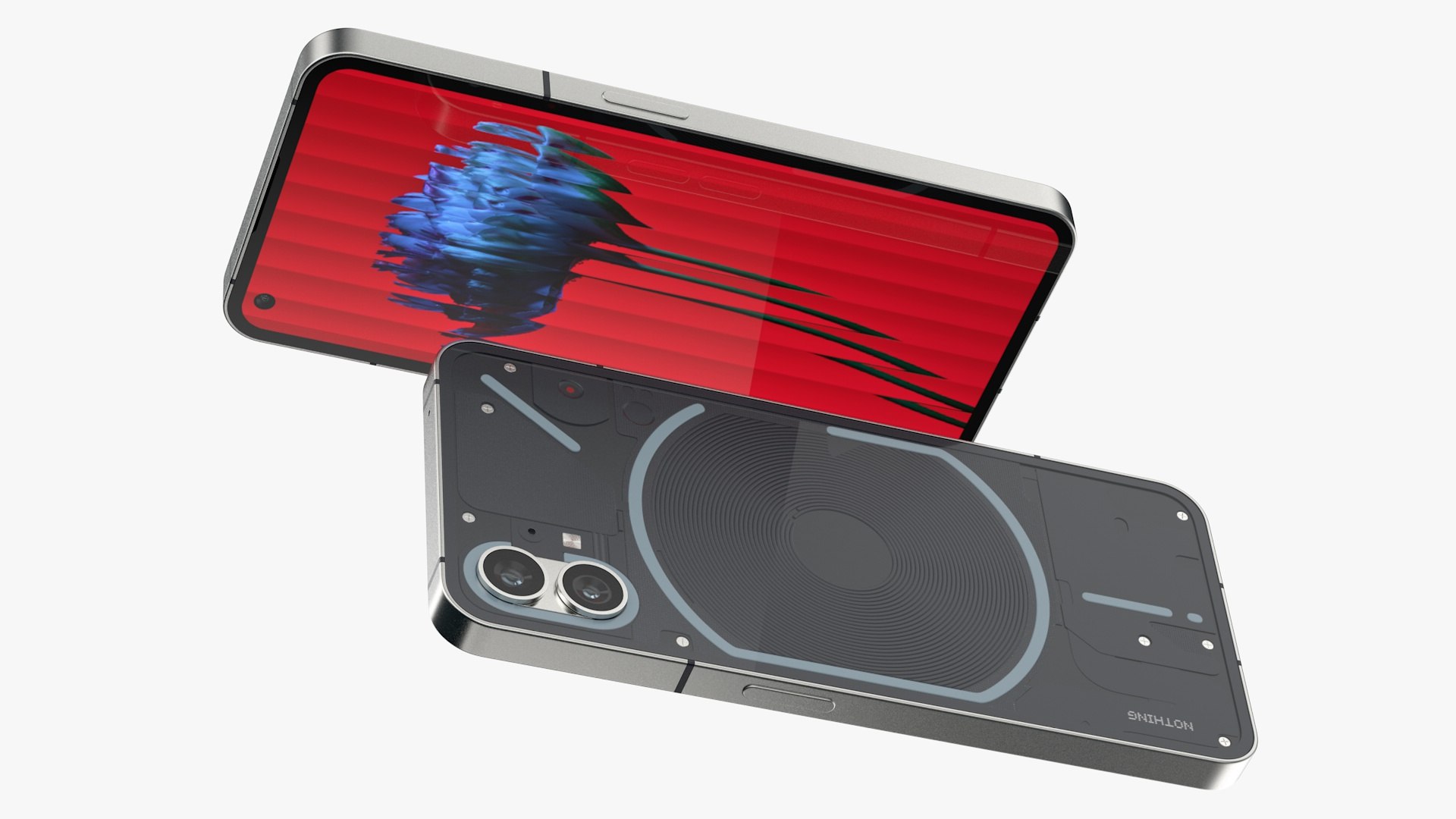 3D Model Nothing Phone 1 Black - TurboSquid 1929276