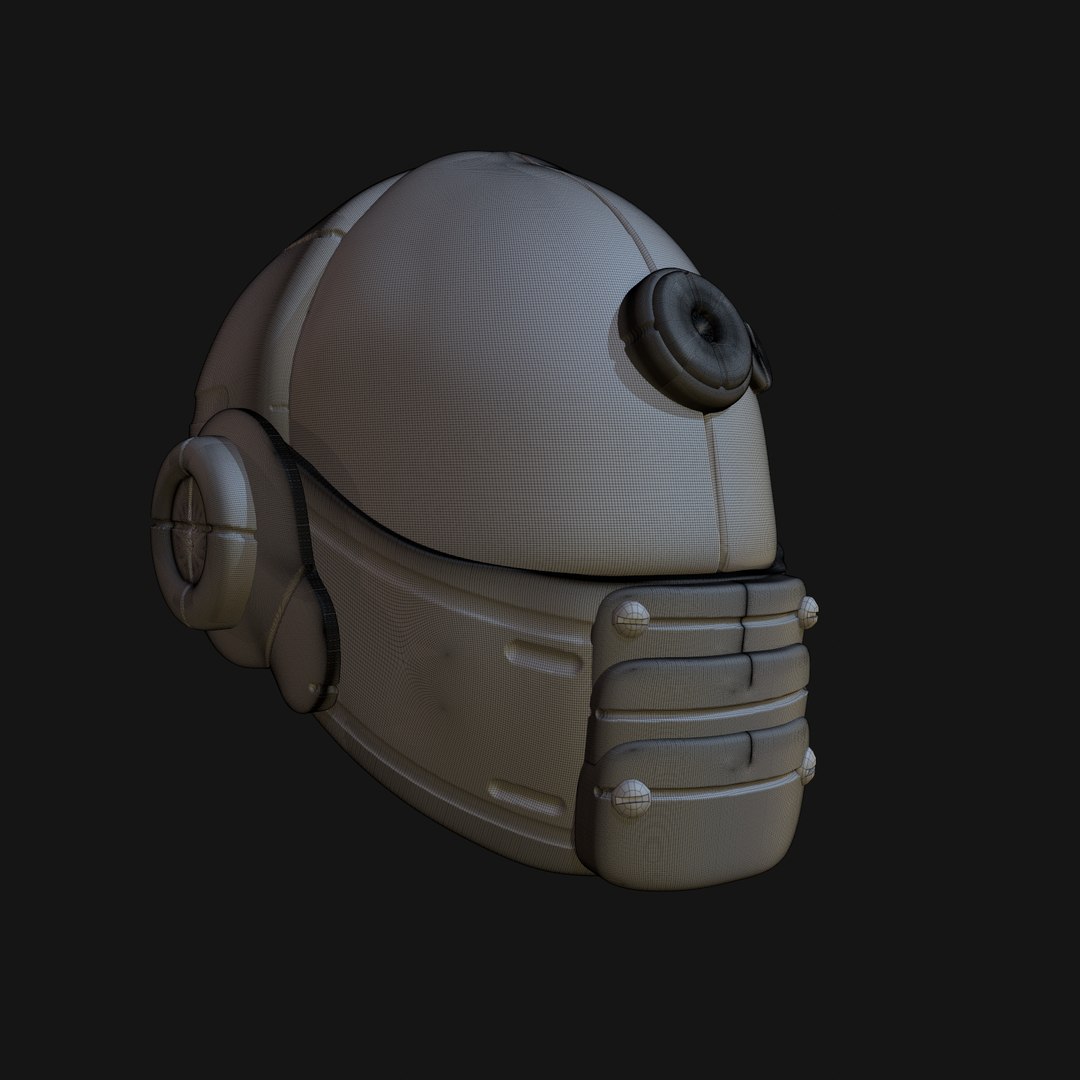 Mask Helmet Sculpt Printable Model - TurboSquid 1594337