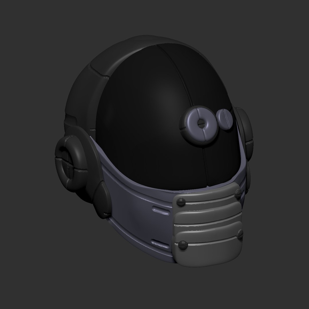 Mask Helmet Sculpt Printable Model - TurboSquid 1594337