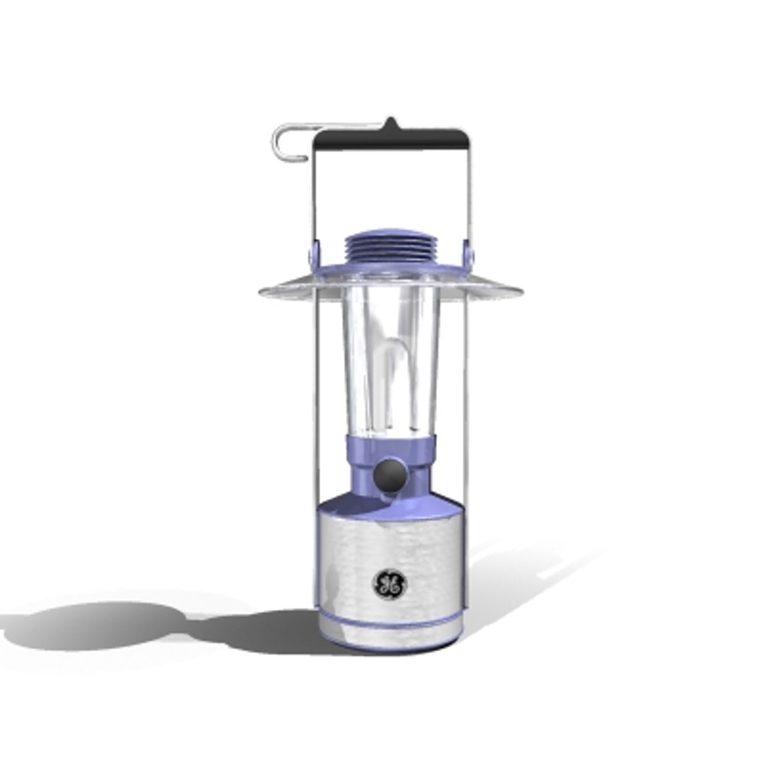 3d Camp Light Lantern Model
