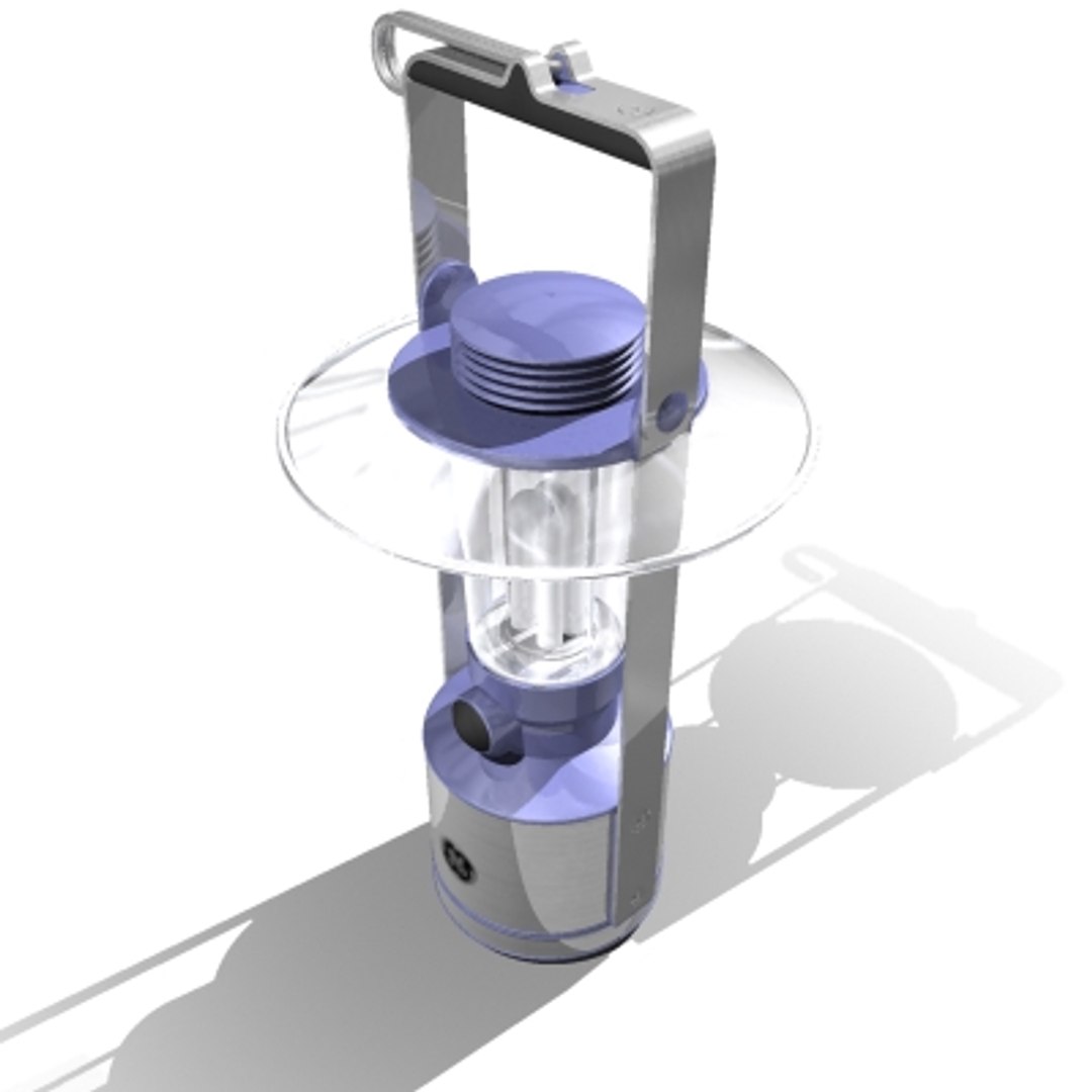 3d Camp Light Lantern Model