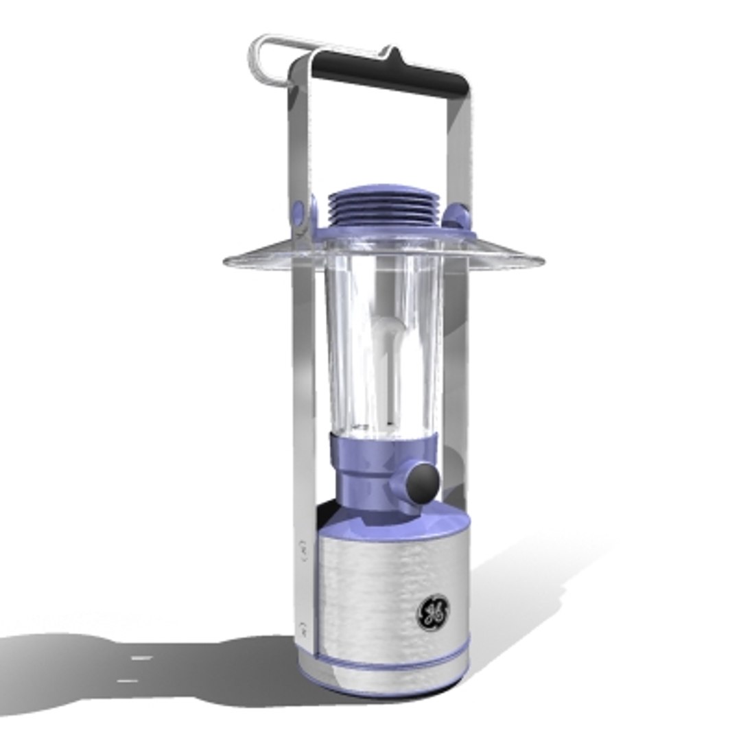 3d Camp Light Lantern Model