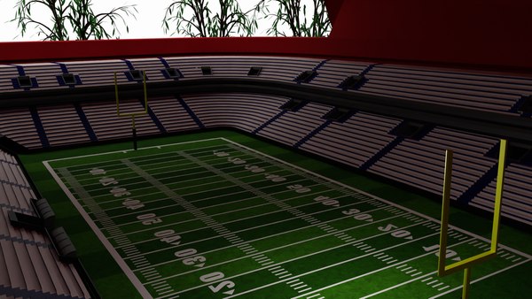 American Football Stadium 3D model - TurboSquid 2034408
