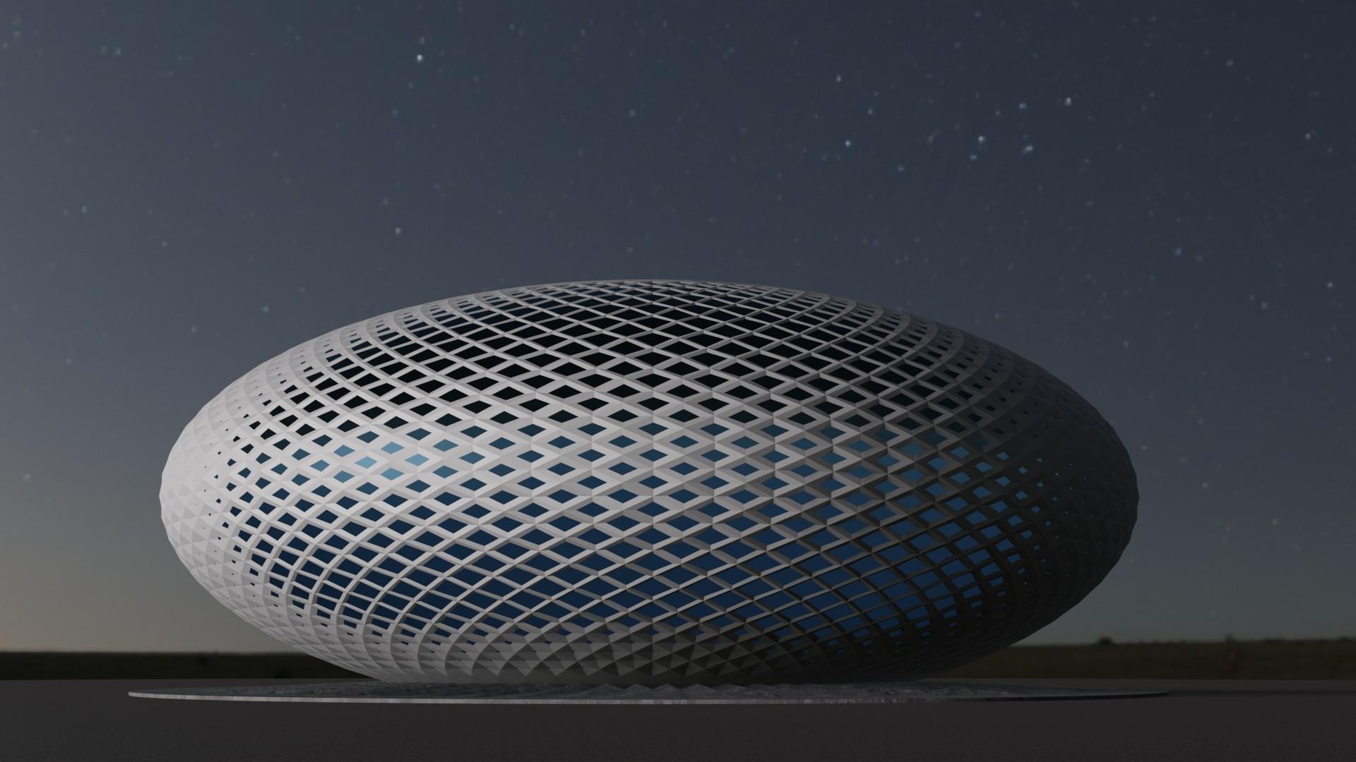 Building In Concept 003 3D Model - TurboSquid 1936453