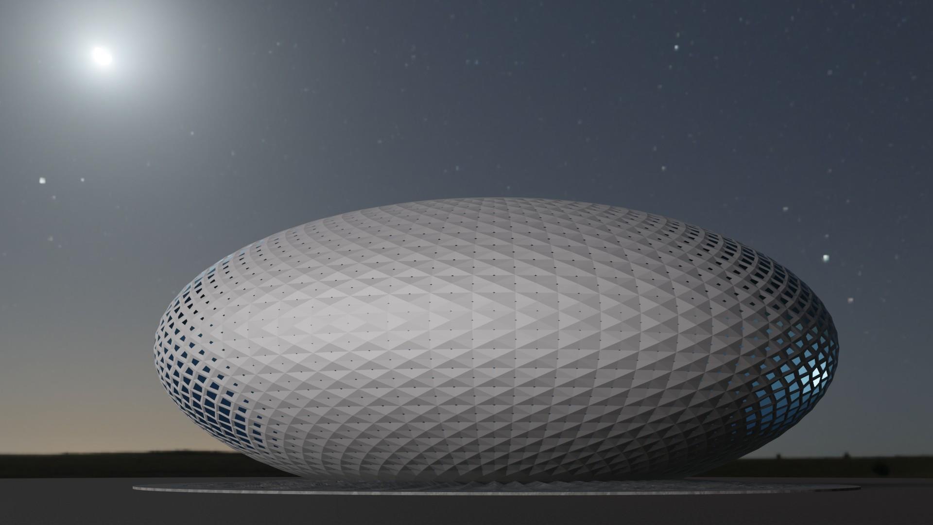 Building In Concept 003 3D Model - TurboSquid 1936453