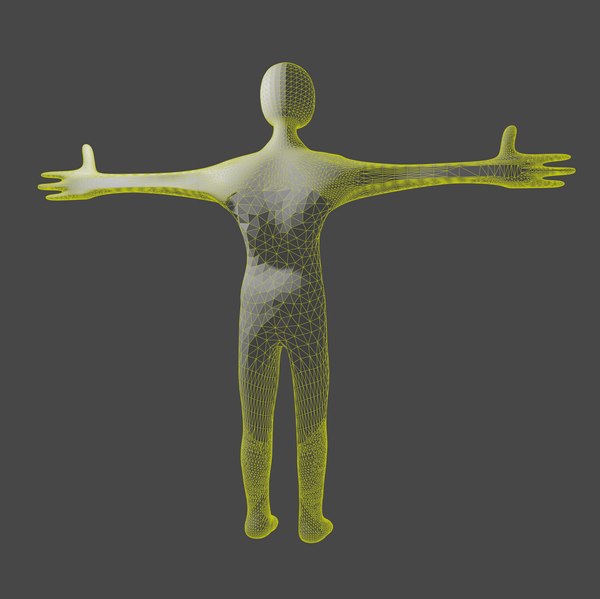 3D Simple character model - TurboSquid 1995123