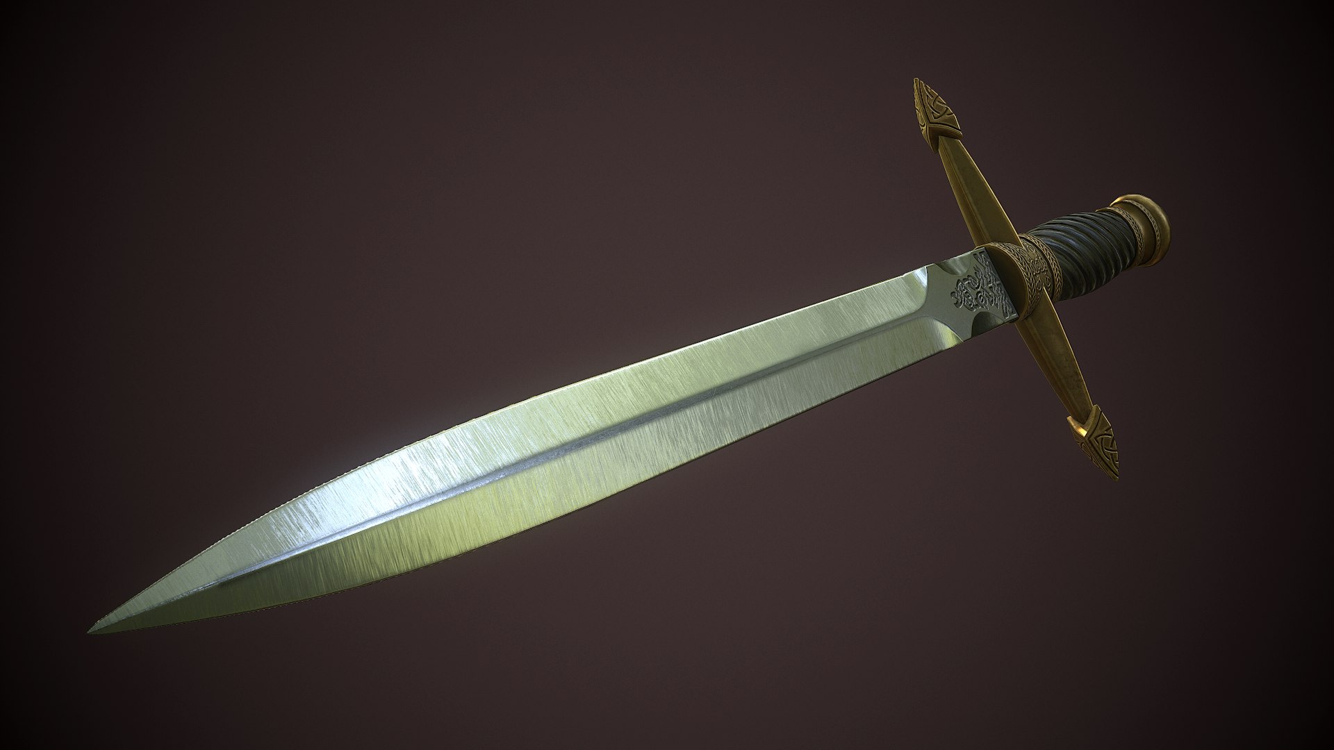 3D Dagger Medieval - TurboSquid 1272553