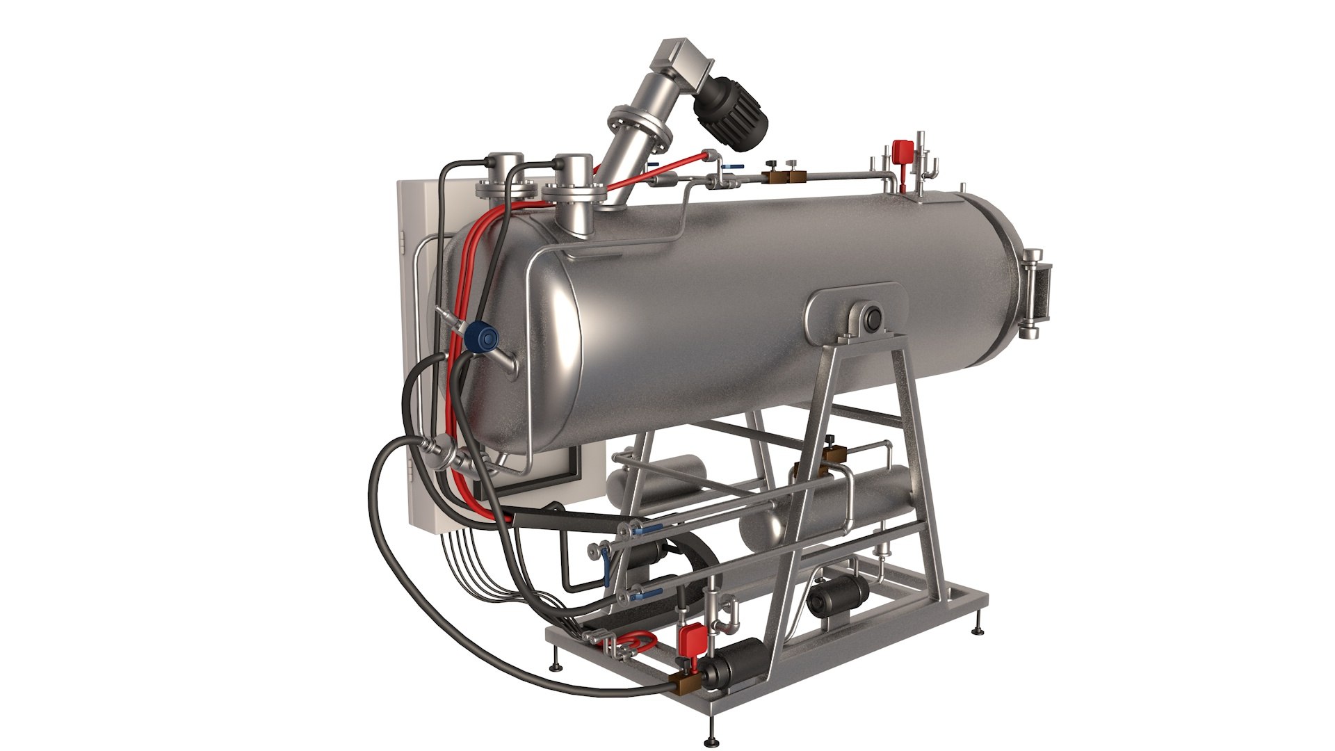 3D Model Alkaline Hydrolysis Machine - TurboSquid 2185412