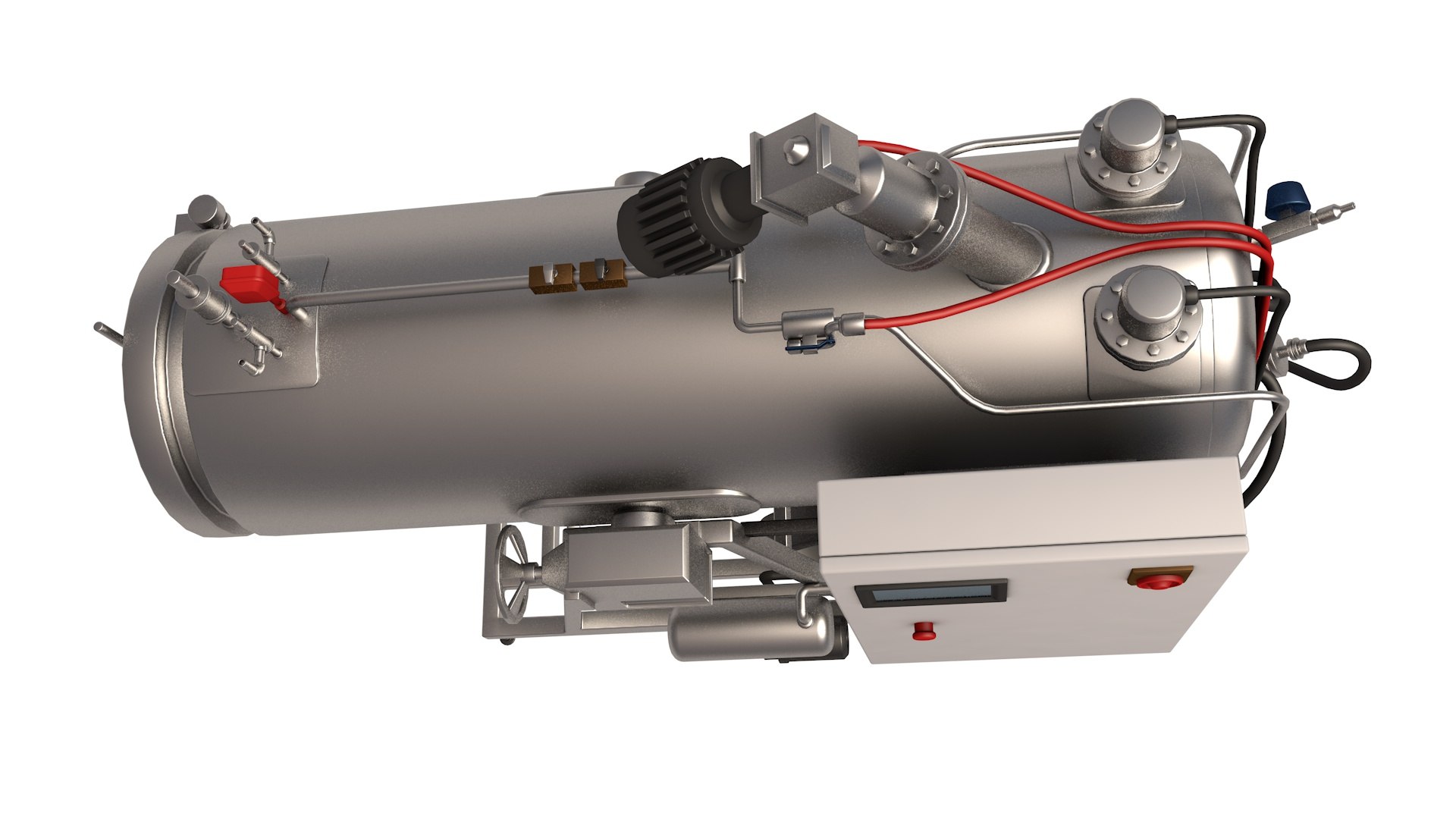 3D Model Alkaline Hydrolysis Machine - TurboSquid 2185412