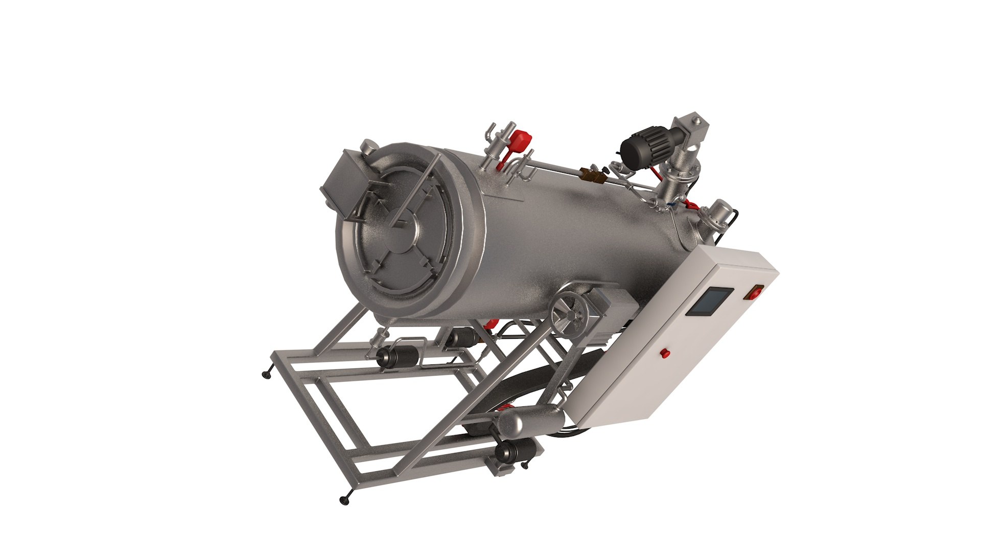3D Model Alkaline Hydrolysis Machine - TurboSquid 2185412
