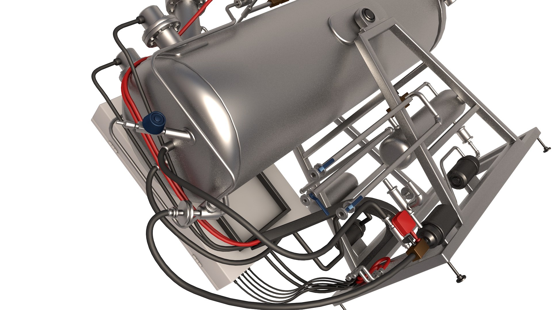 3D Model Alkaline Hydrolysis Machine - TurboSquid 2185412