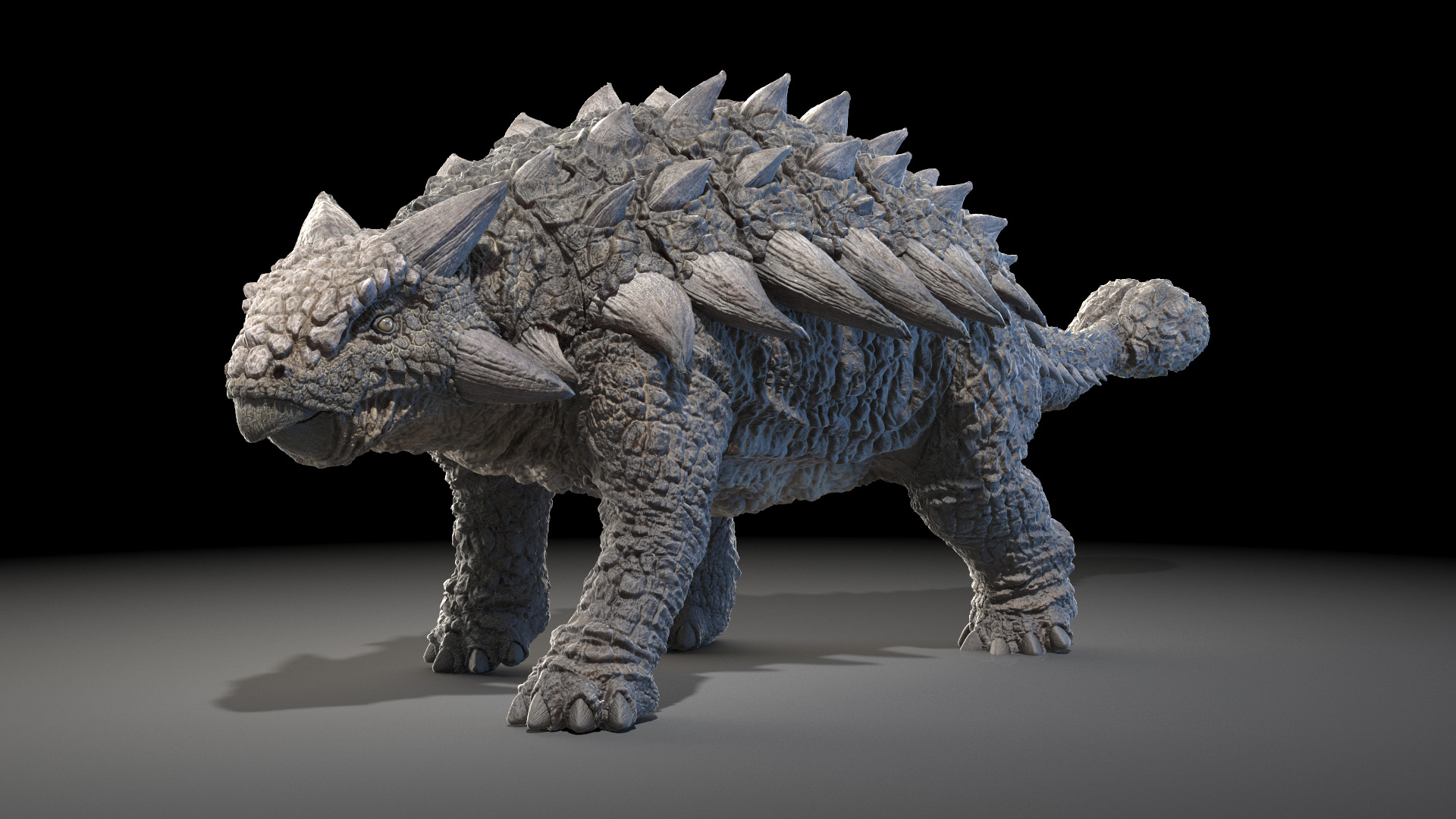Ankylosaurus Model - TurboSquid 1591632