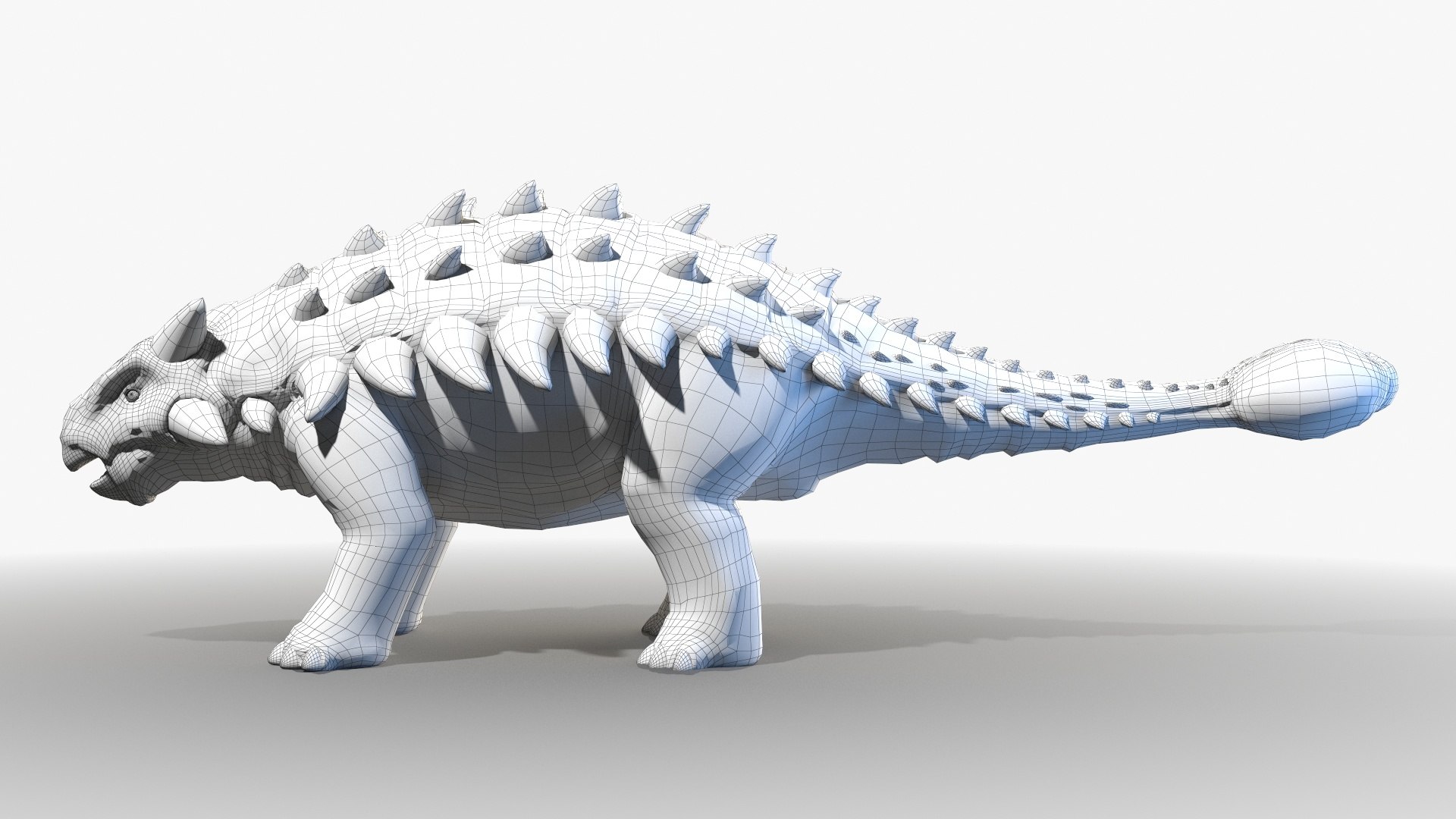 Ankylosaurus Model - TurboSquid 1591632