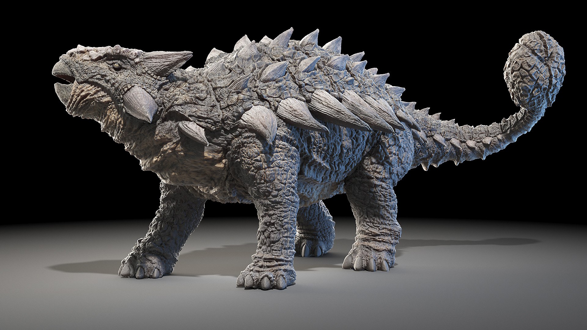 Ankylosaurus Model - TurboSquid 1591632