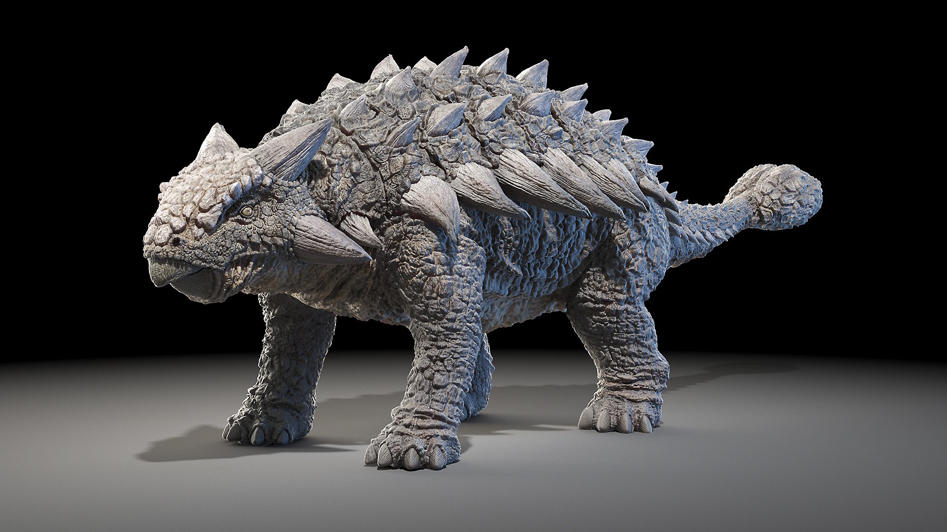 Ankylosaurus Model - TurboSquid 1591632