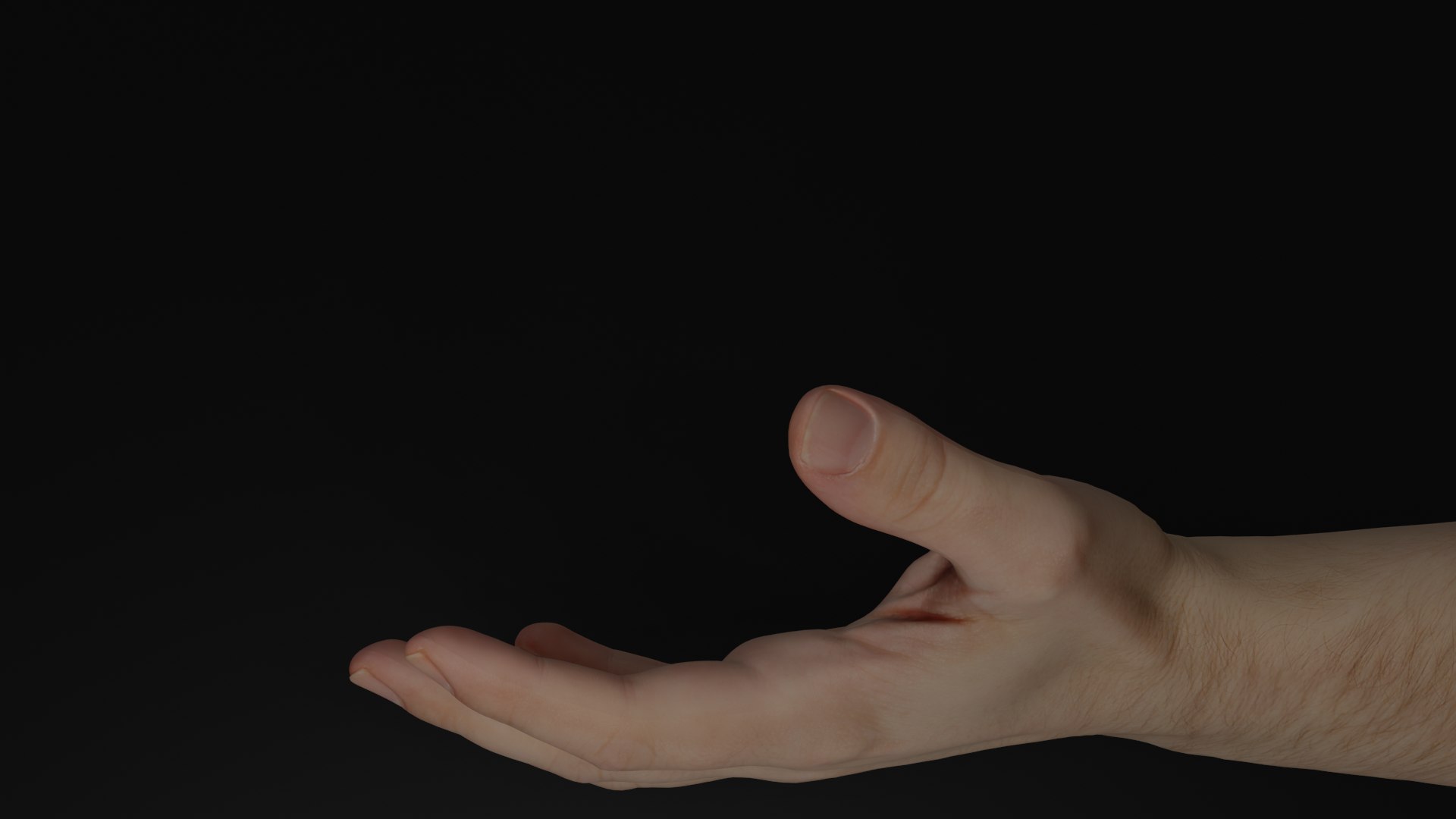 3D 3D Male Hand Model - TurboSquid 2287921