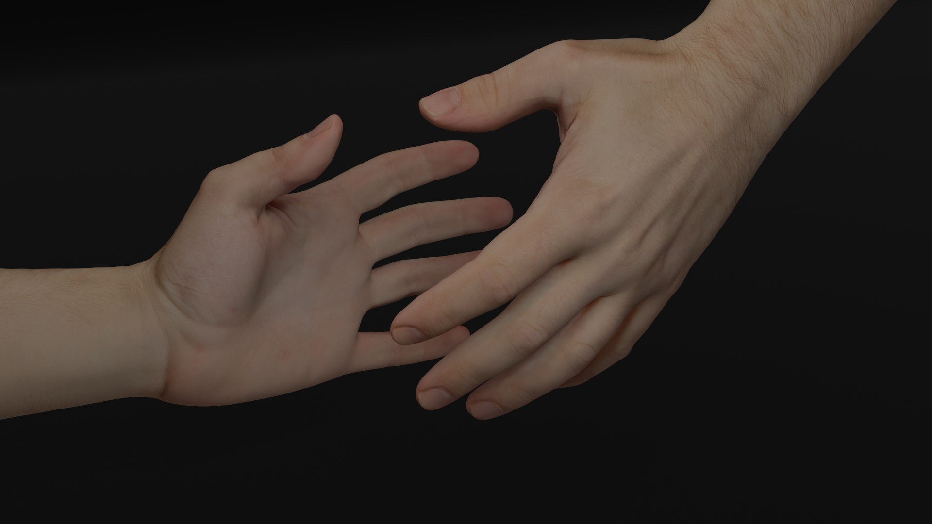 3D 3D Male Hand Model - TurboSquid 2287921