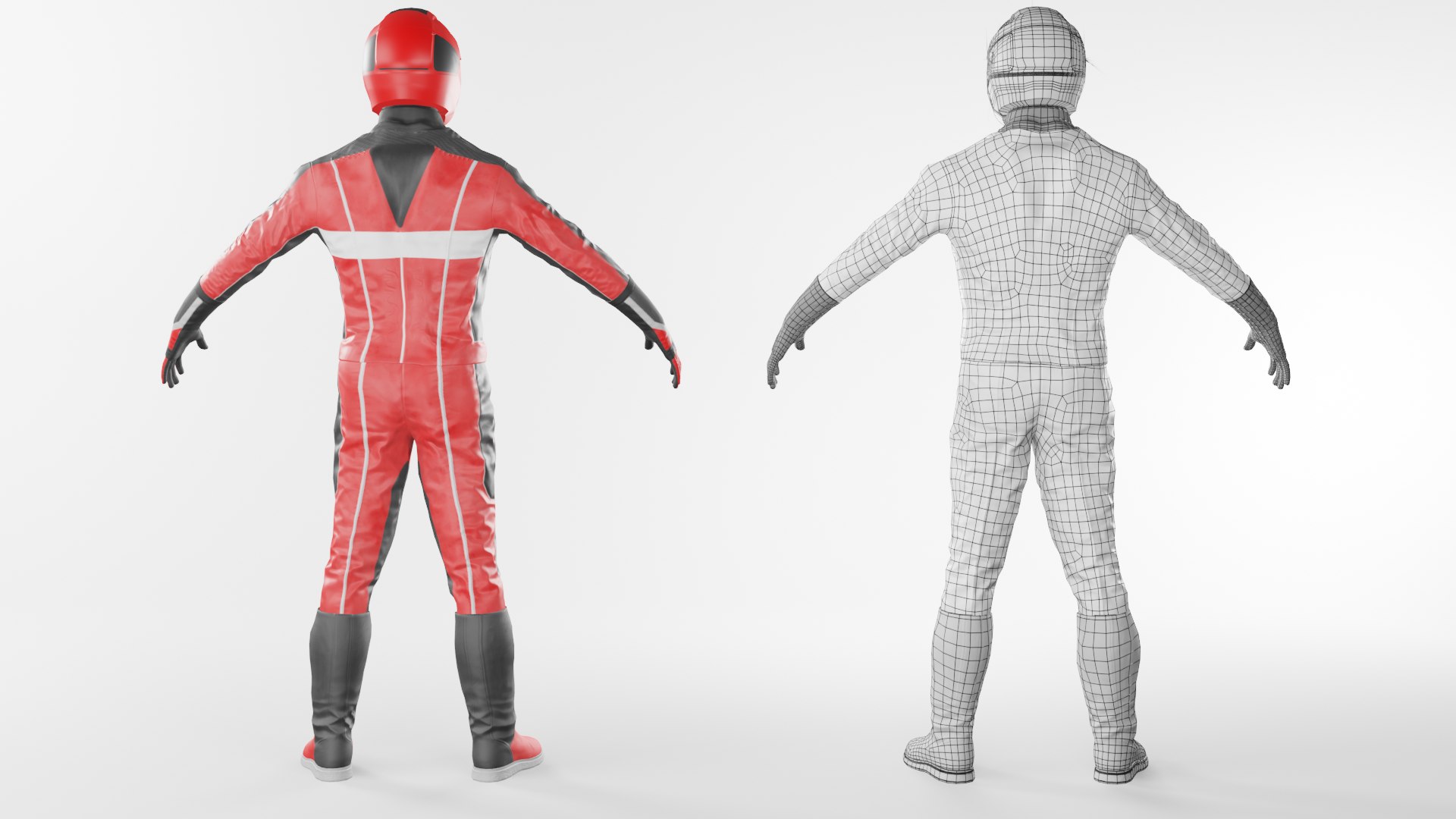 3D Bike Rider Rigged - TurboSquid 1810034