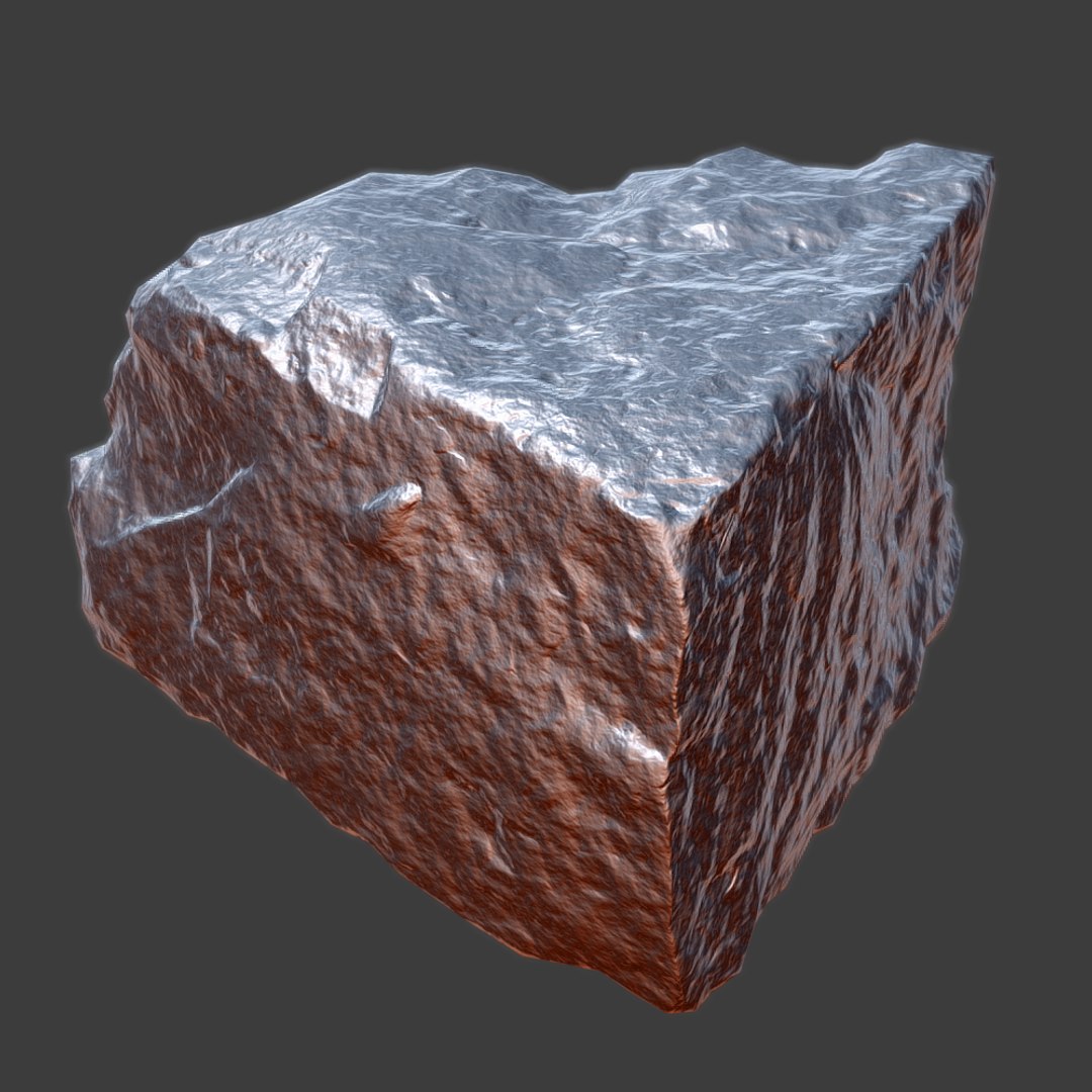 3d Stone Scan Model