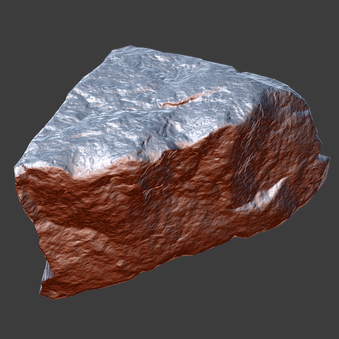 3d Stone Scan Model