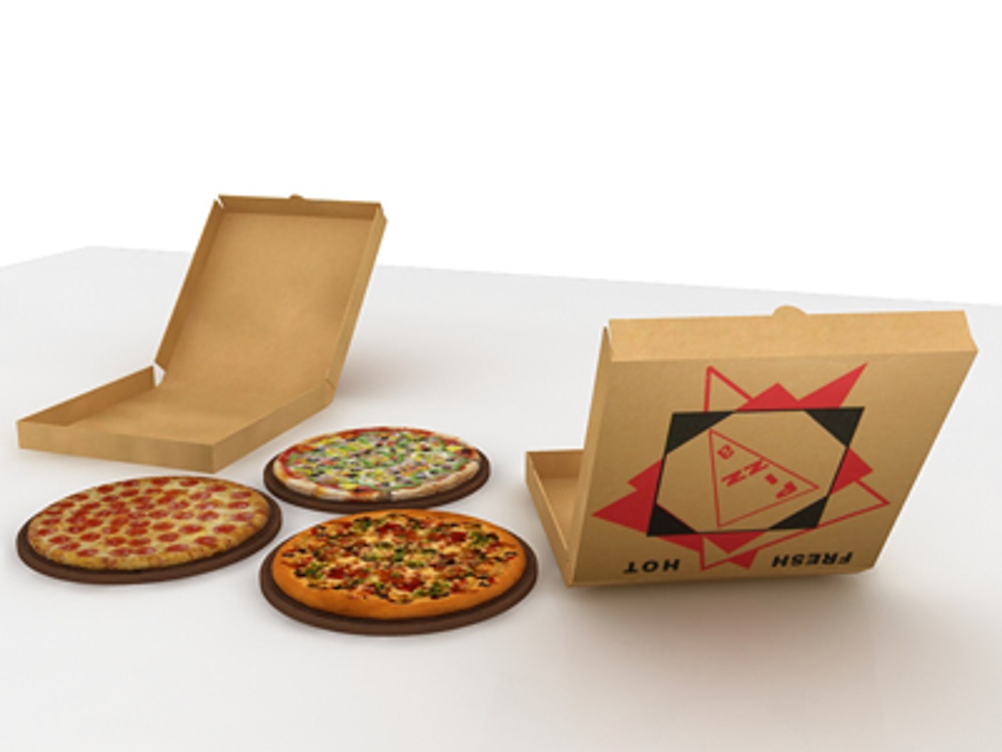 Pizza 3d Model