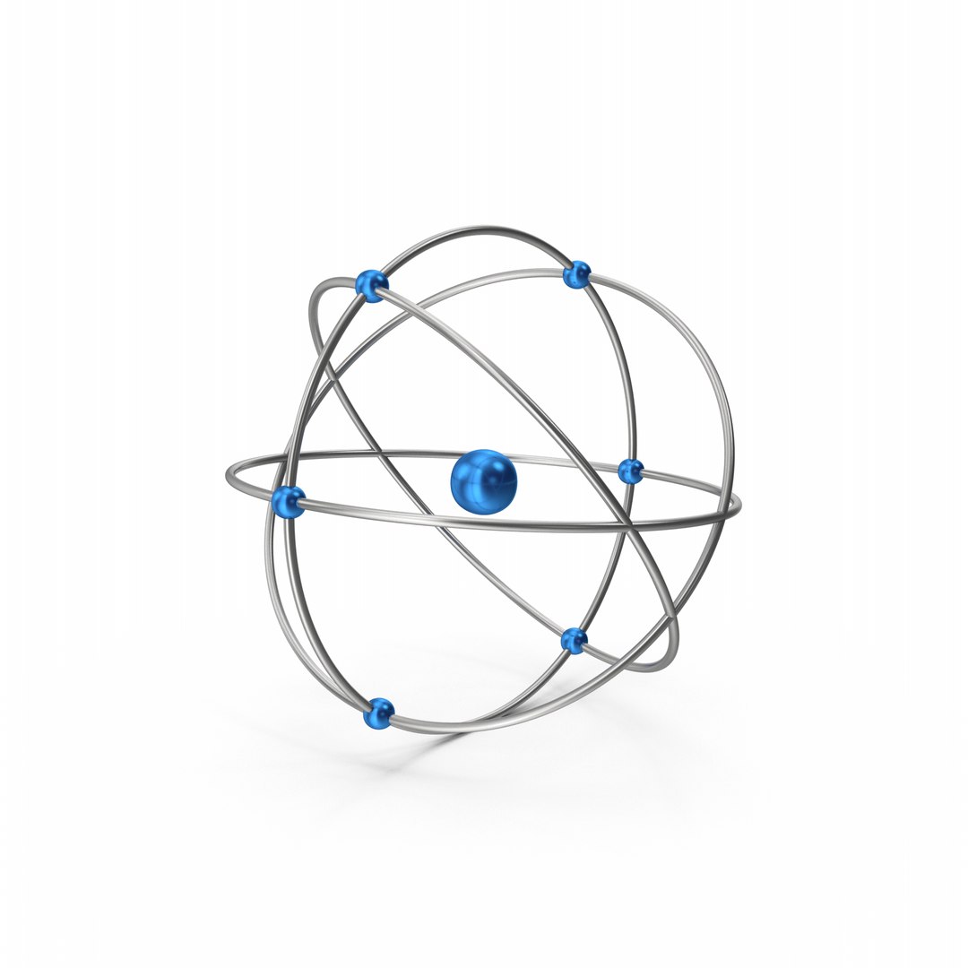 3D Model Atom - TurboSquid 2221495