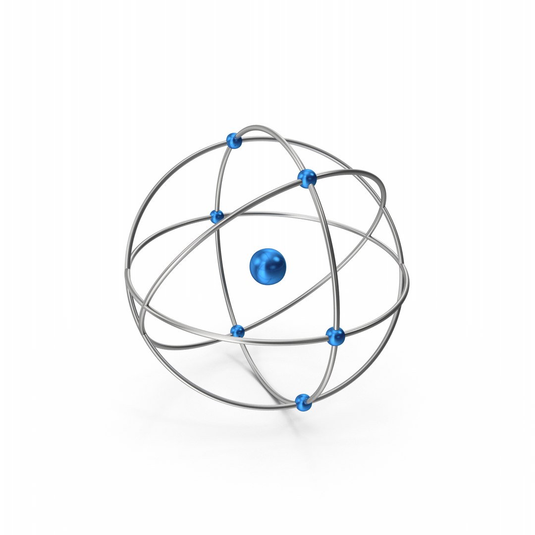 3D Model Atom - TurboSquid 2221495