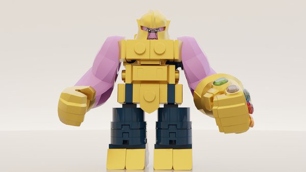 3D Lego Thanos mini pack model - TurboSquid 1987793