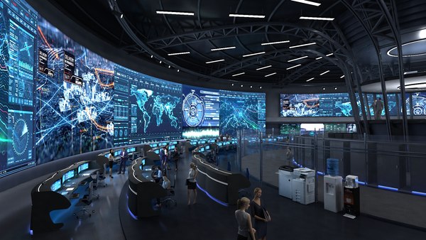 Control Room 3D Models for Download | TurboSquid