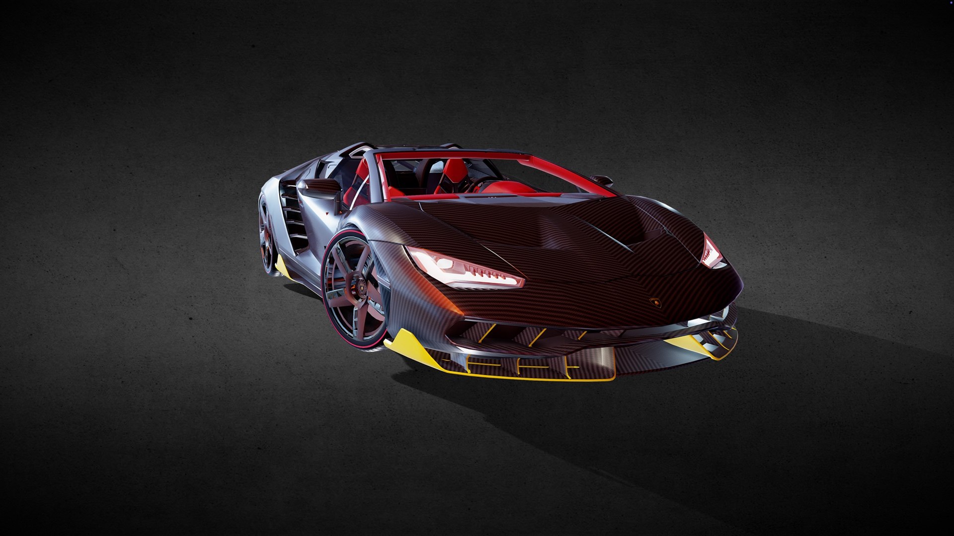 3D Lamborghini Centenario - TurboSquid 2383312