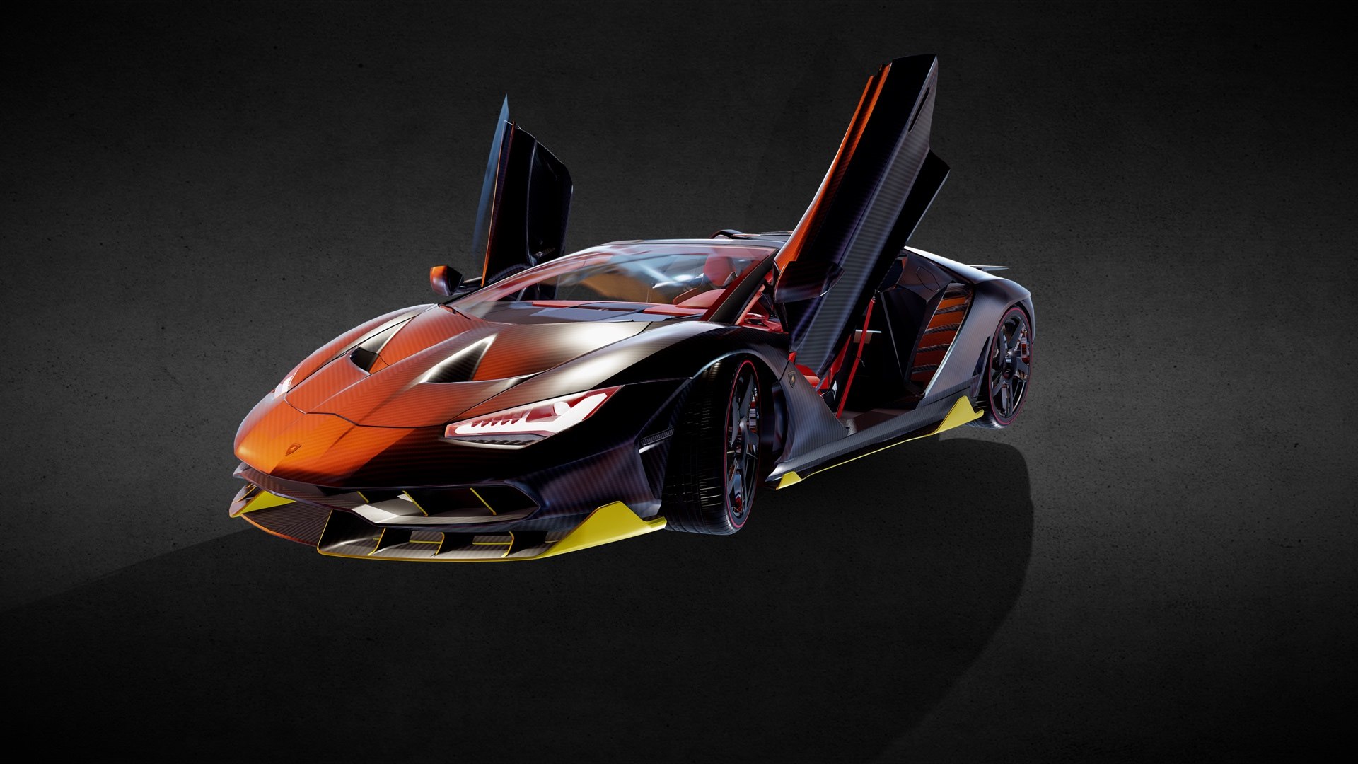 3D Lamborghini Centenario - TurboSquid 2383312