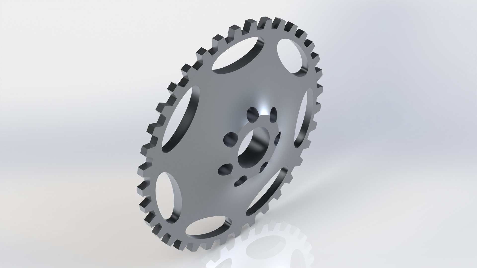 3D Lightened Flywheel Model - TurboSquid 1217730