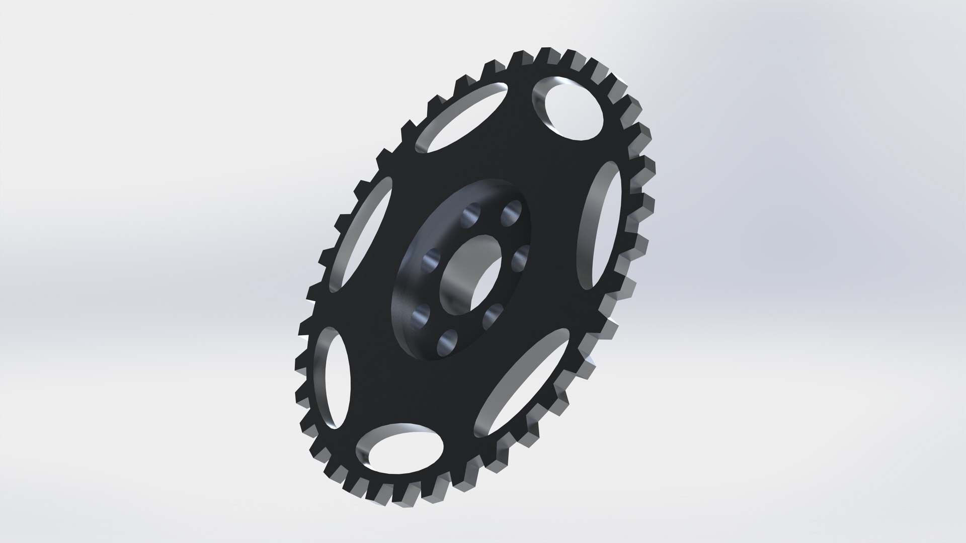 3D Lightened Flywheel Model - TurboSquid 1217730