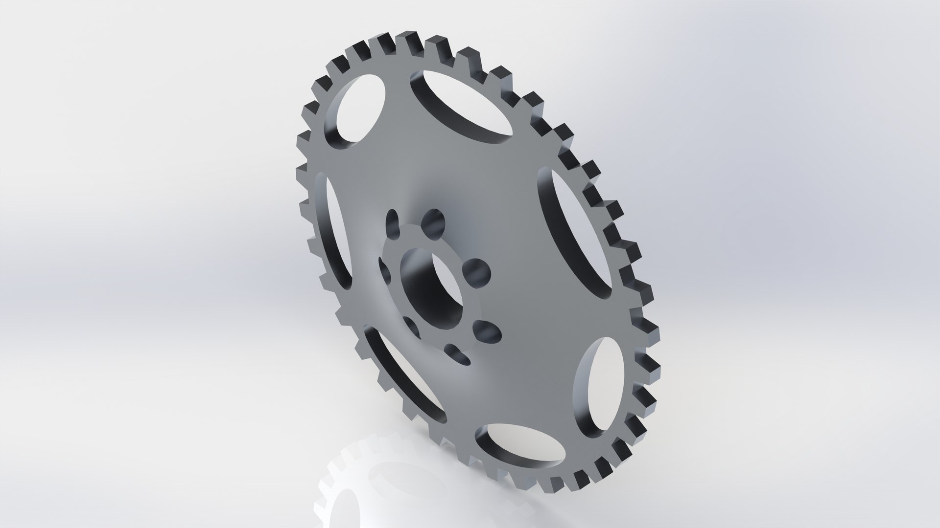 3D Lightened Flywheel Model - TurboSquid 1217730