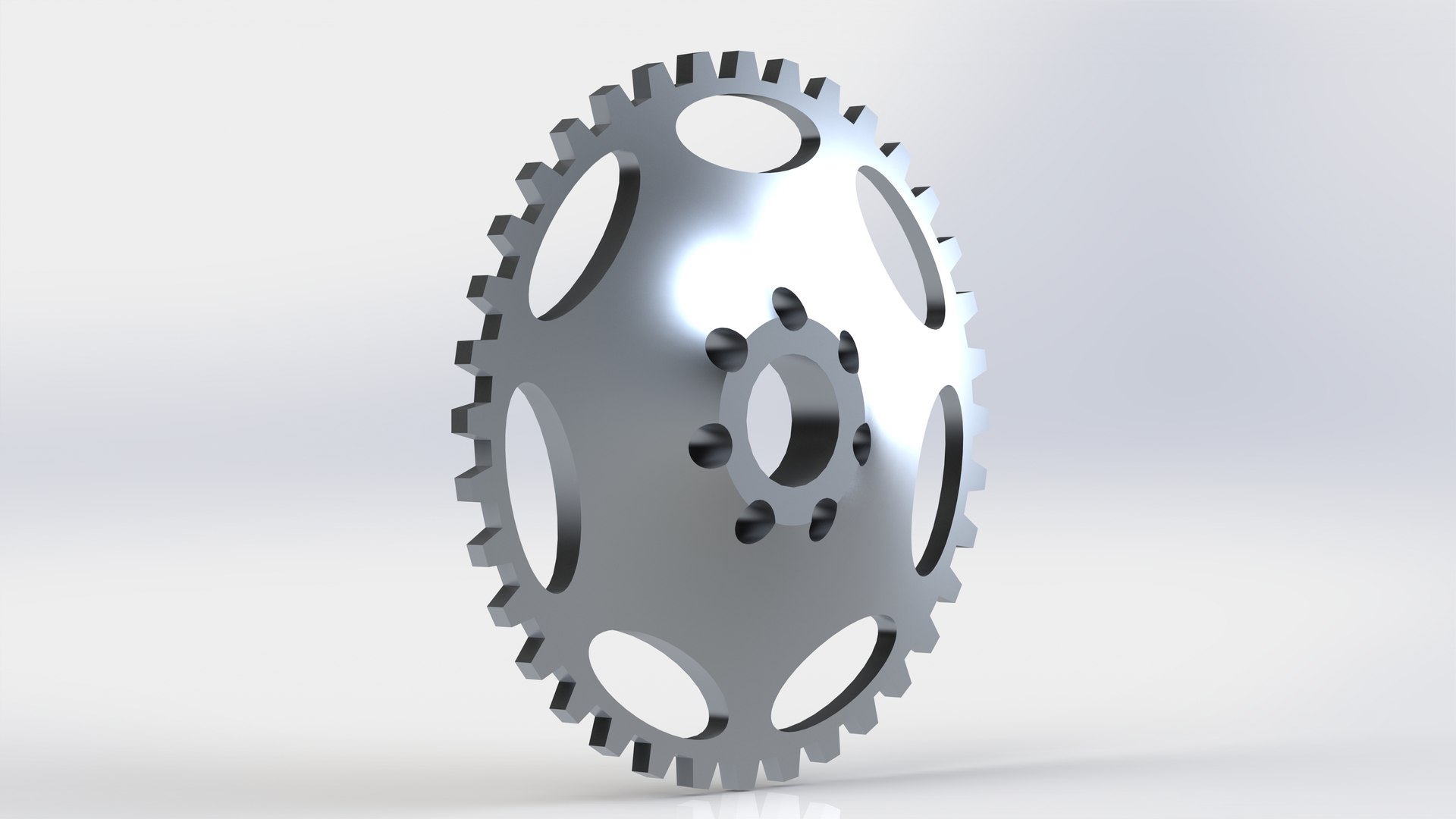 3D Lightened Flywheel Model - TurboSquid 1217730