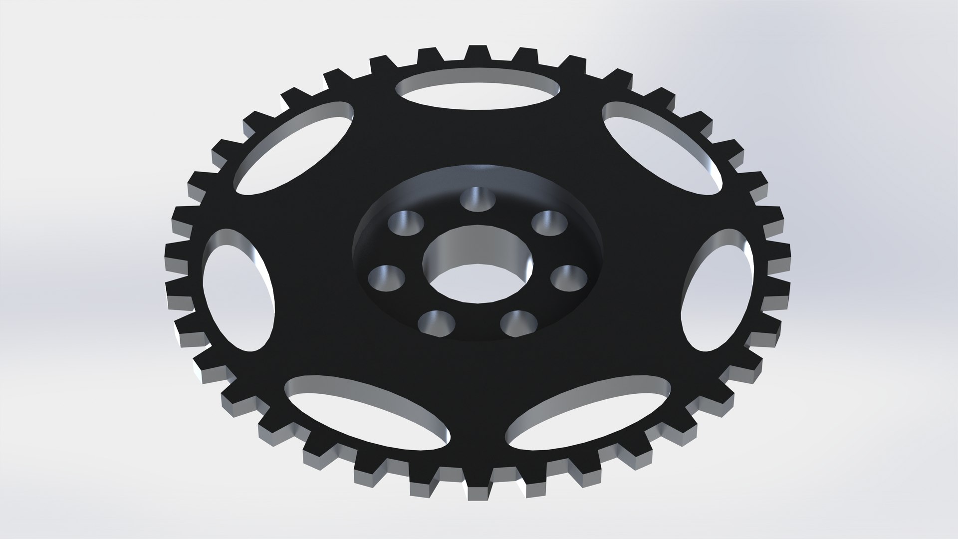 3D Lightened Flywheel Model - TurboSquid 1217730