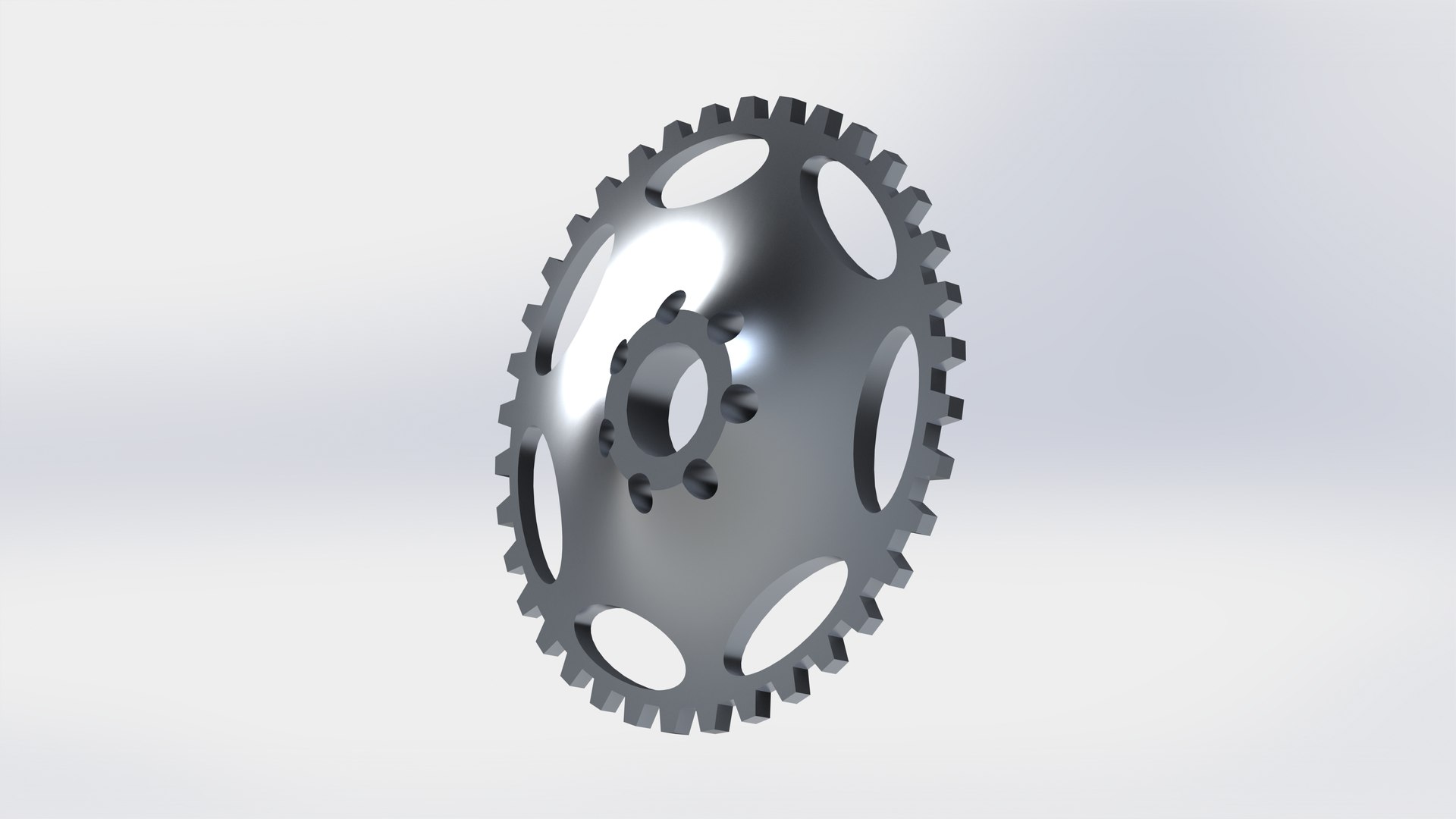 3D Lightened Flywheel Model - TurboSquid 1217730