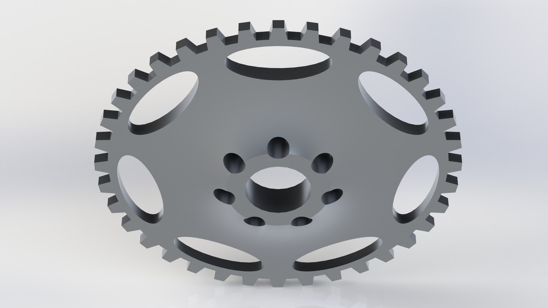 3D Lightened Flywheel Model - TurboSquid 1217730