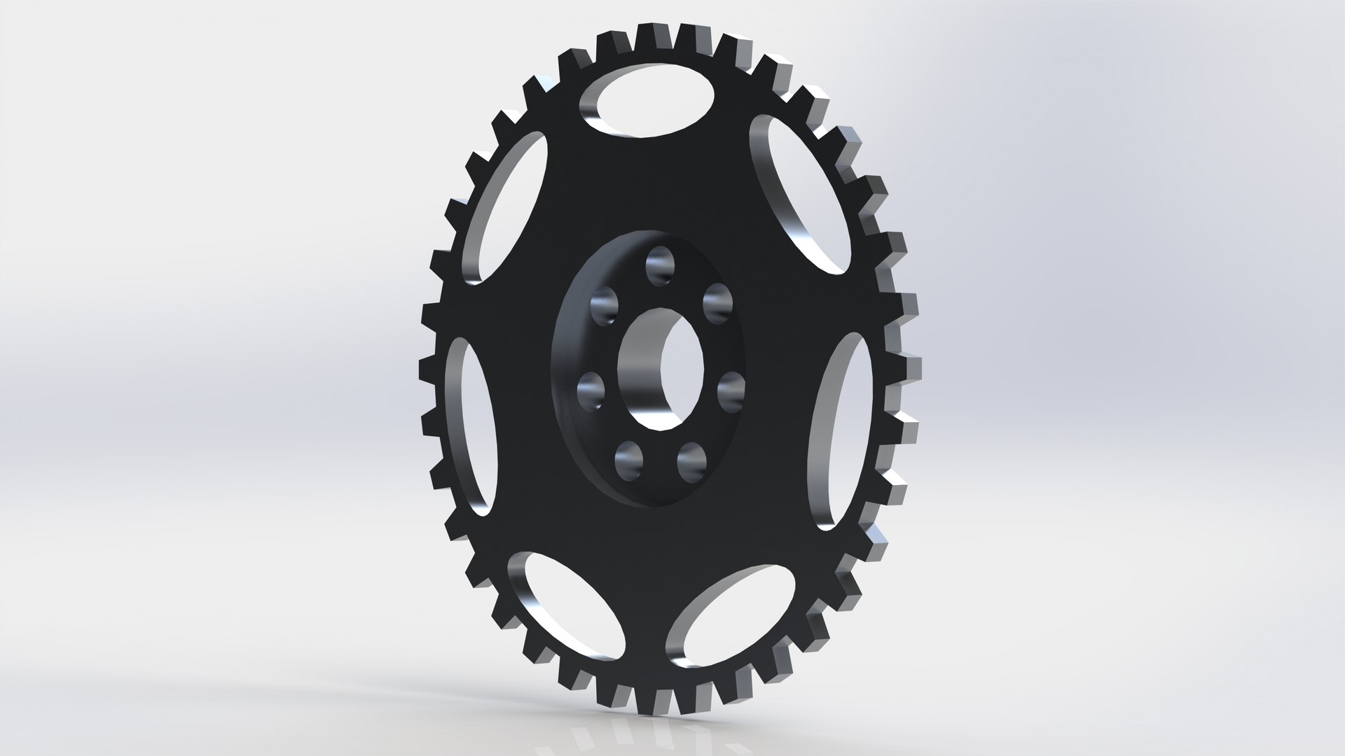 3D Lightened Flywheel Model - TurboSquid 1217730