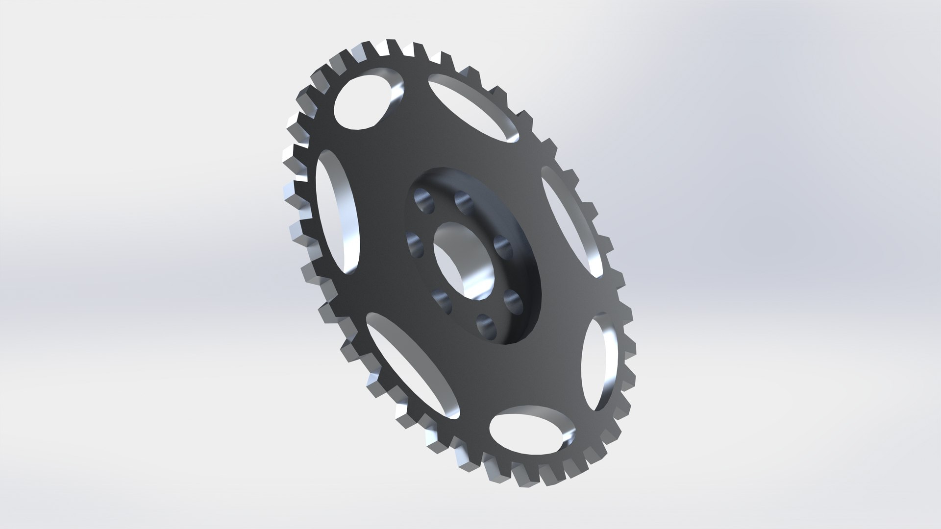 3D Lightened Flywheel Model - TurboSquid 1217730