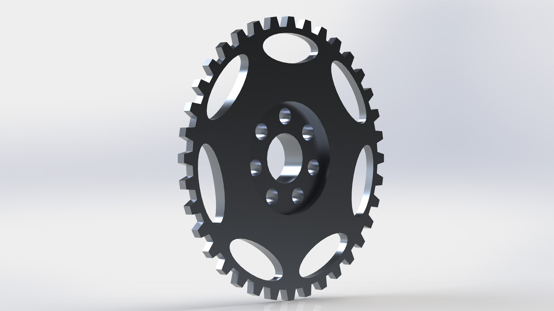3D Lightened Flywheel Model - TurboSquid 1217730