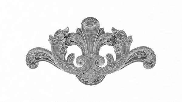 35 classic pattern 3D model - TurboSquid 1605237