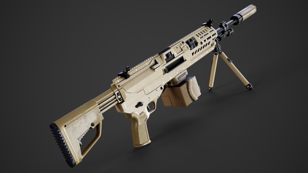 SIG Sauer XM250 기관총 2022 3D 모델 - TurboSquid 1973067