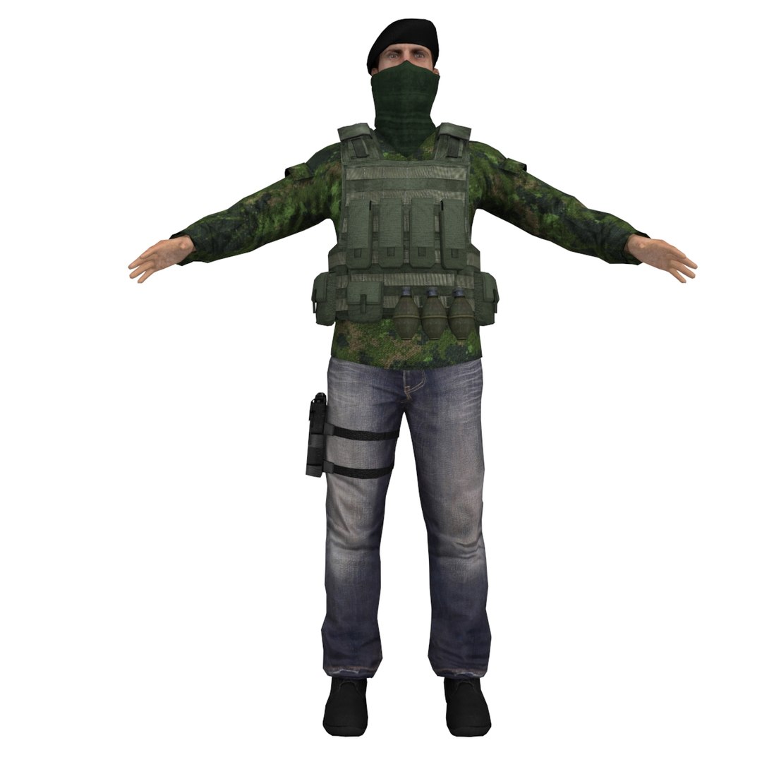 pack ira soldier 3d max