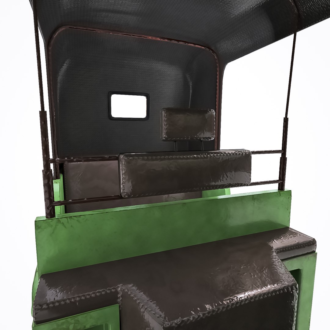 3D Rickshaw Substance Model - TurboSquid 1586317