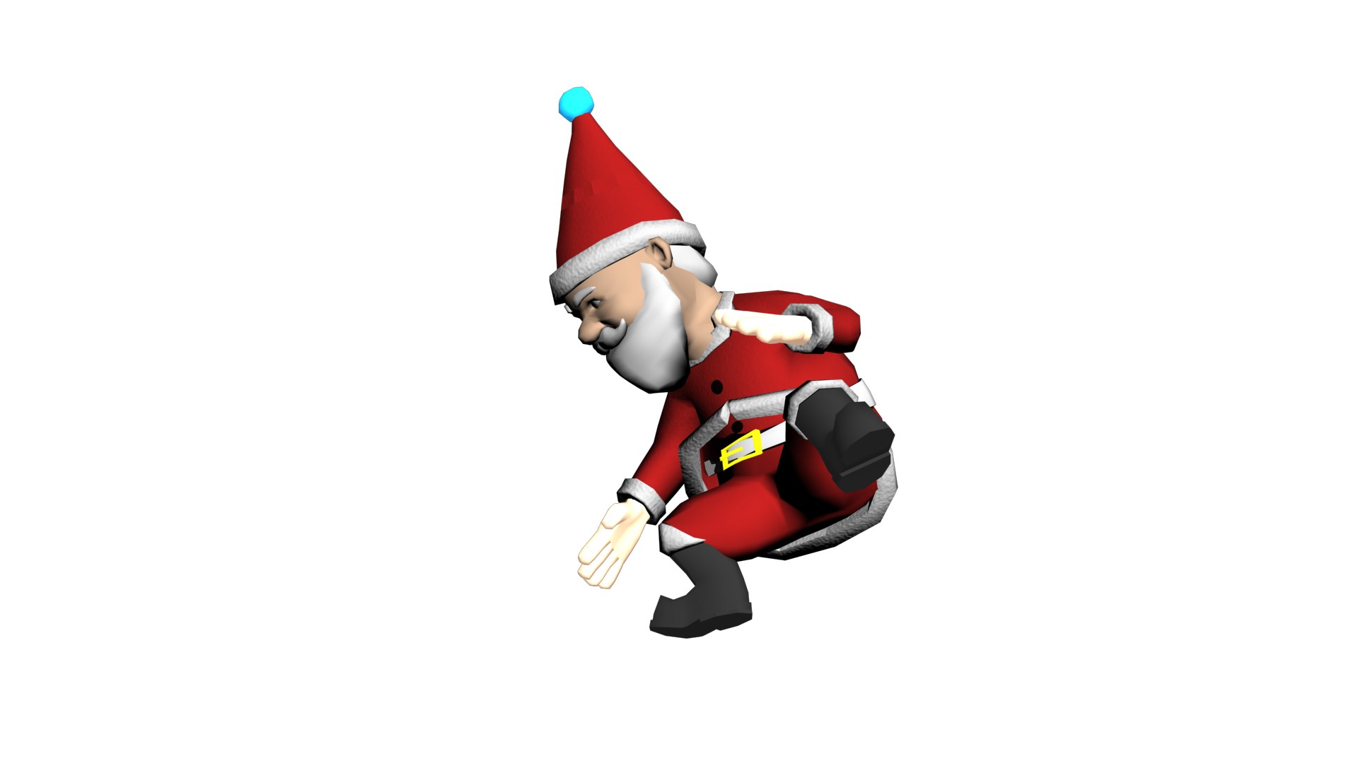 Santa Claus Christmas Dance Animated 3D model 3D model - TurboSquid 2161935