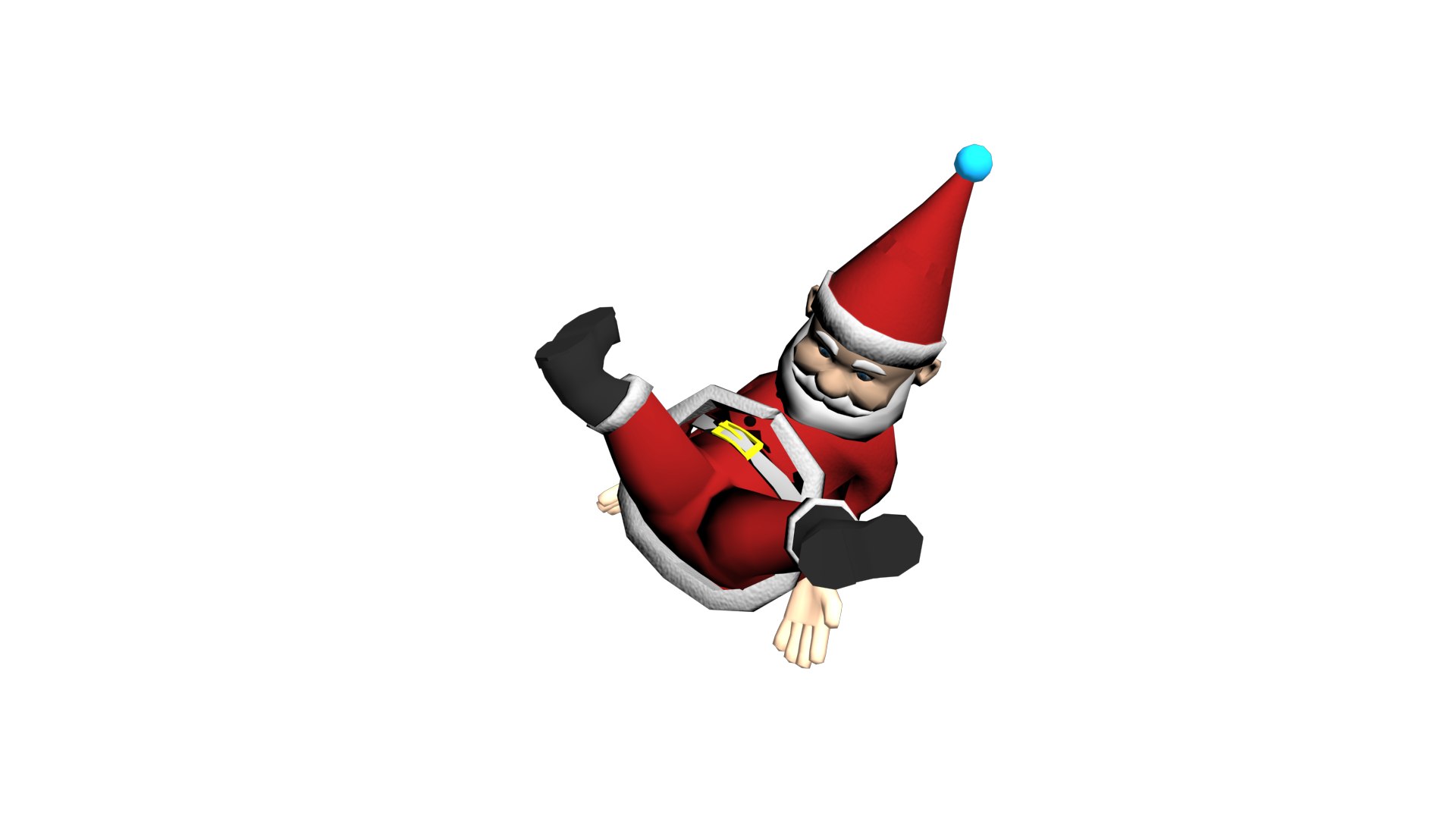 Santa Claus Christmas Dance Animated 3D model 3D model - TurboSquid 2161935
